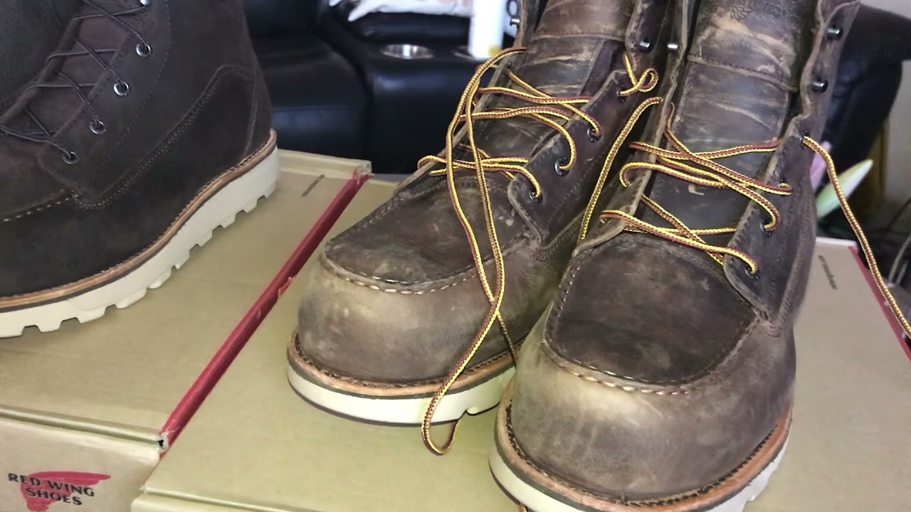 RED WING Style 1222 MY NEW TRACTION TRED LITE 🏾& ️ - YouTube