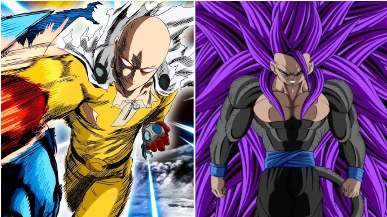 Part 1 | Saitama Full Power VS Goku SSJ 20.000 (Ultra Dragon Ball ...