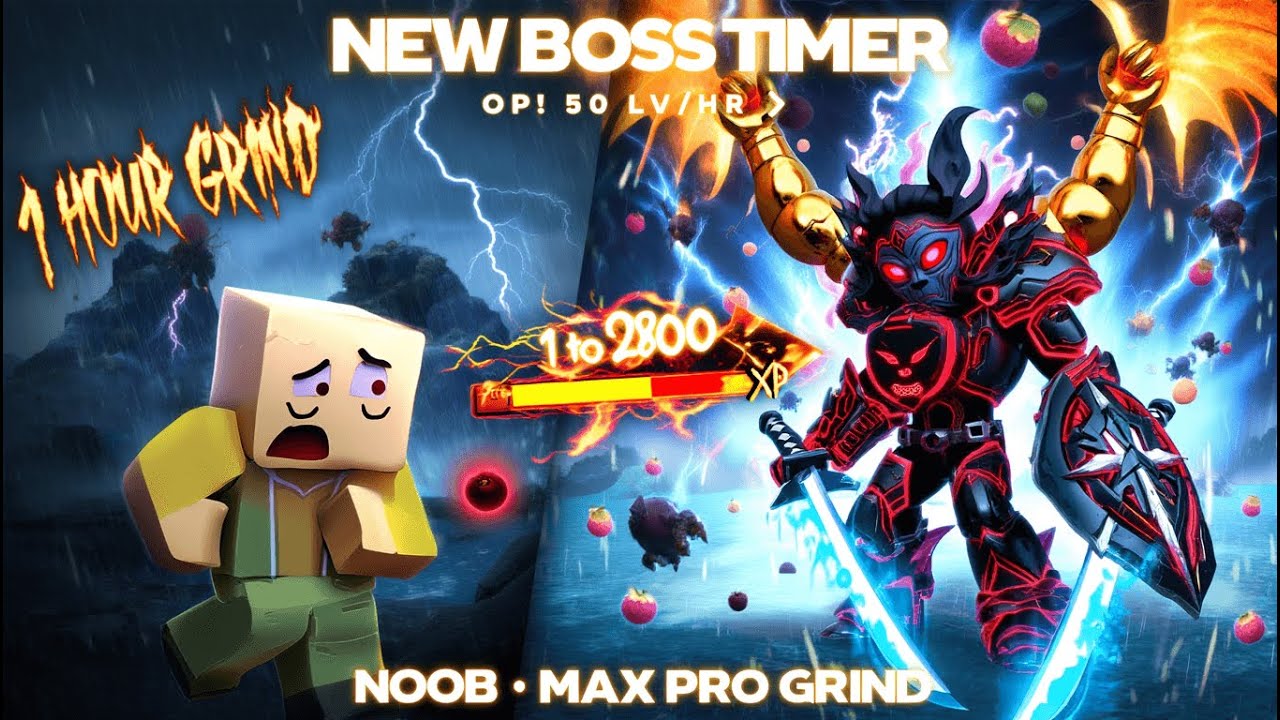 50 LEVELS IN 1 HOUR?! New Boss Timer Breaks Blox Fruits - YouTube