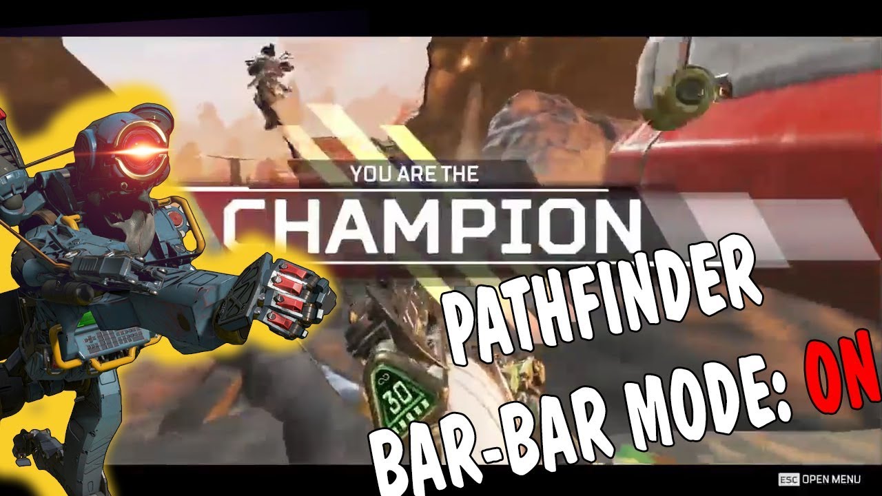 PATHFINDER BAR-BAR MODE: ON - APEX LEGEND INDONESIA - YouTube