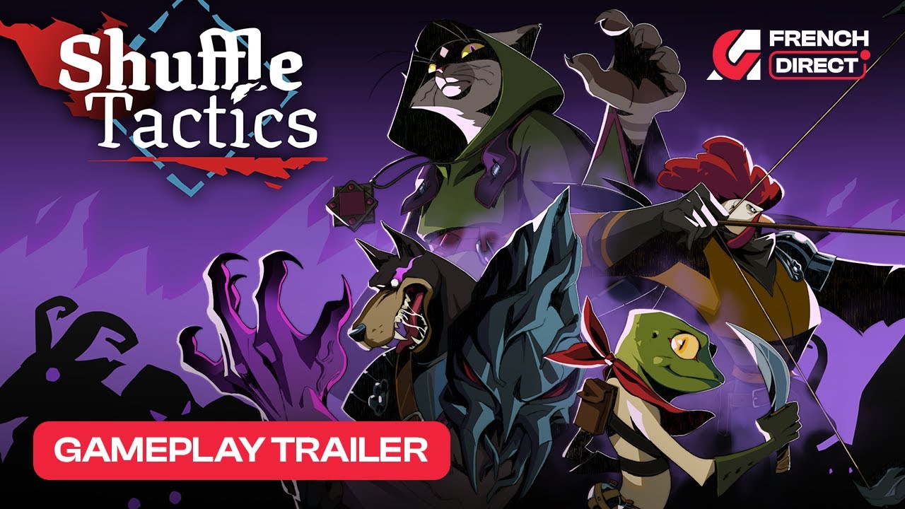 Shuffle Tactics - Gameplay Trailer | AG French Direct 2023 - YouTube