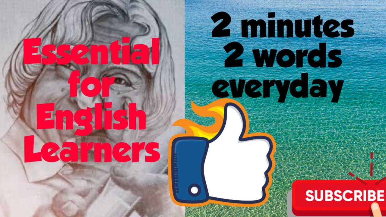 Two Minutes Two Words Everyday 🙏🙏 - YouTube
