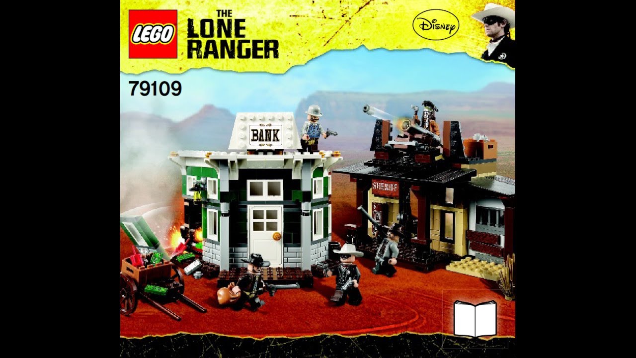 LEGO Instructions | The Lone Ranger | 79109 | Colby City Showdown - YouTube