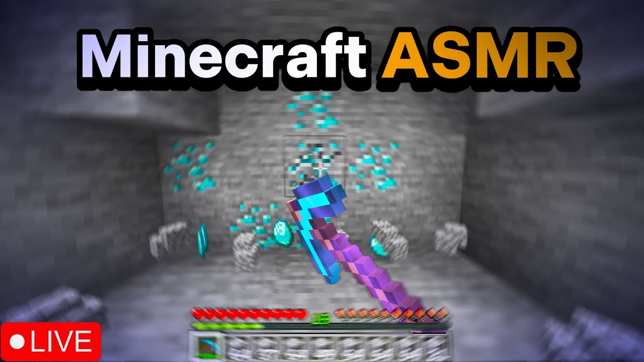 🔴Relaxing Minecraft mining for sleep - Sleep Music - ASMR - YouTube