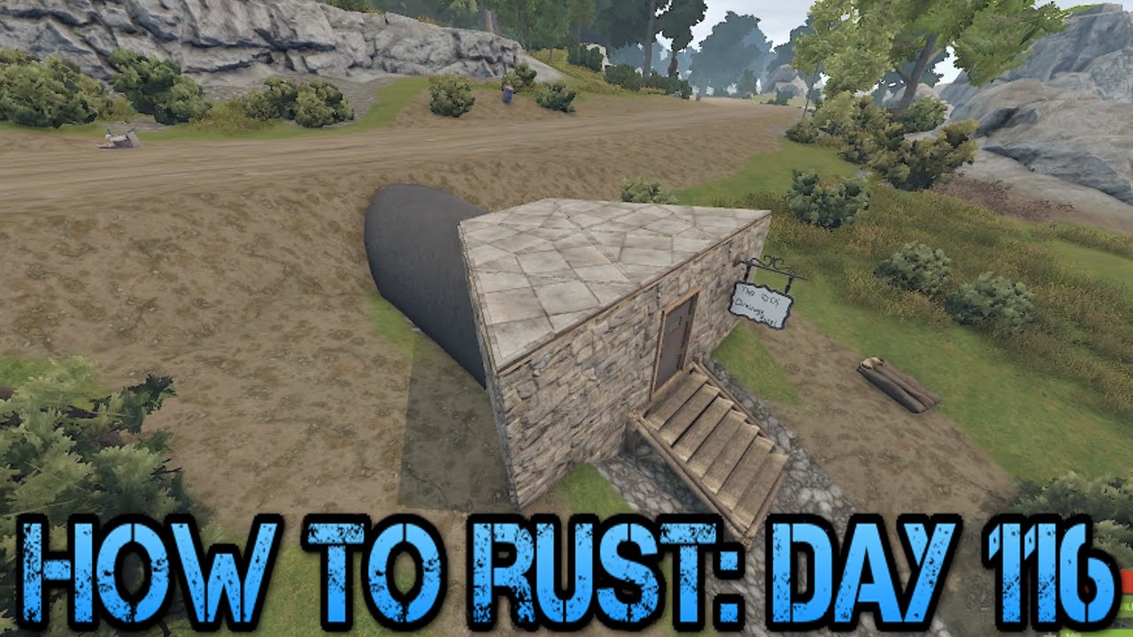 Raiding The 10 C4 Drainage Tunnel On Hapis Island! How To Rust: Day 116! - YouTube