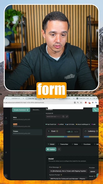 OUTBOUND voice AI?! How to instantly trigger a call for every form fill #shorts - YouTube