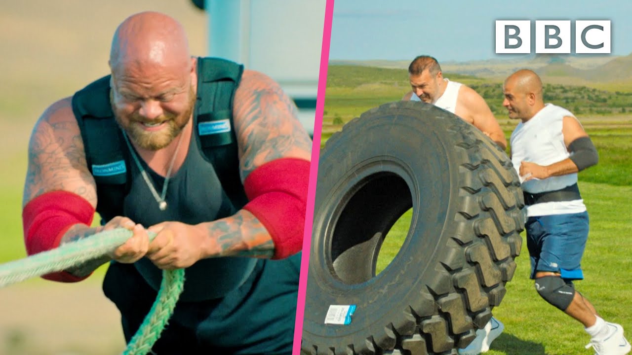 EPIC Strong Man Contest with Paddy McGuinness and Chris Harris 💪 | Top ...