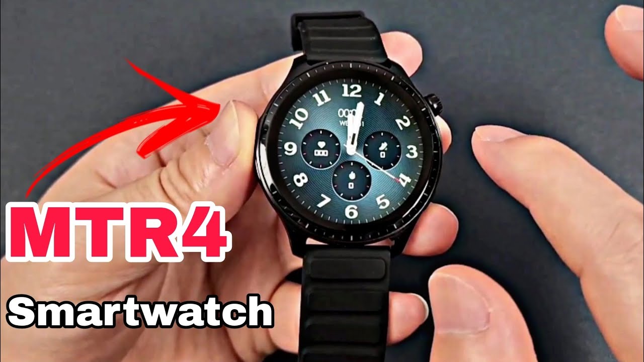 MTR4 Smartwatch Digital Screen 1.5 Inch Round 454*454 pixel Unbox ...