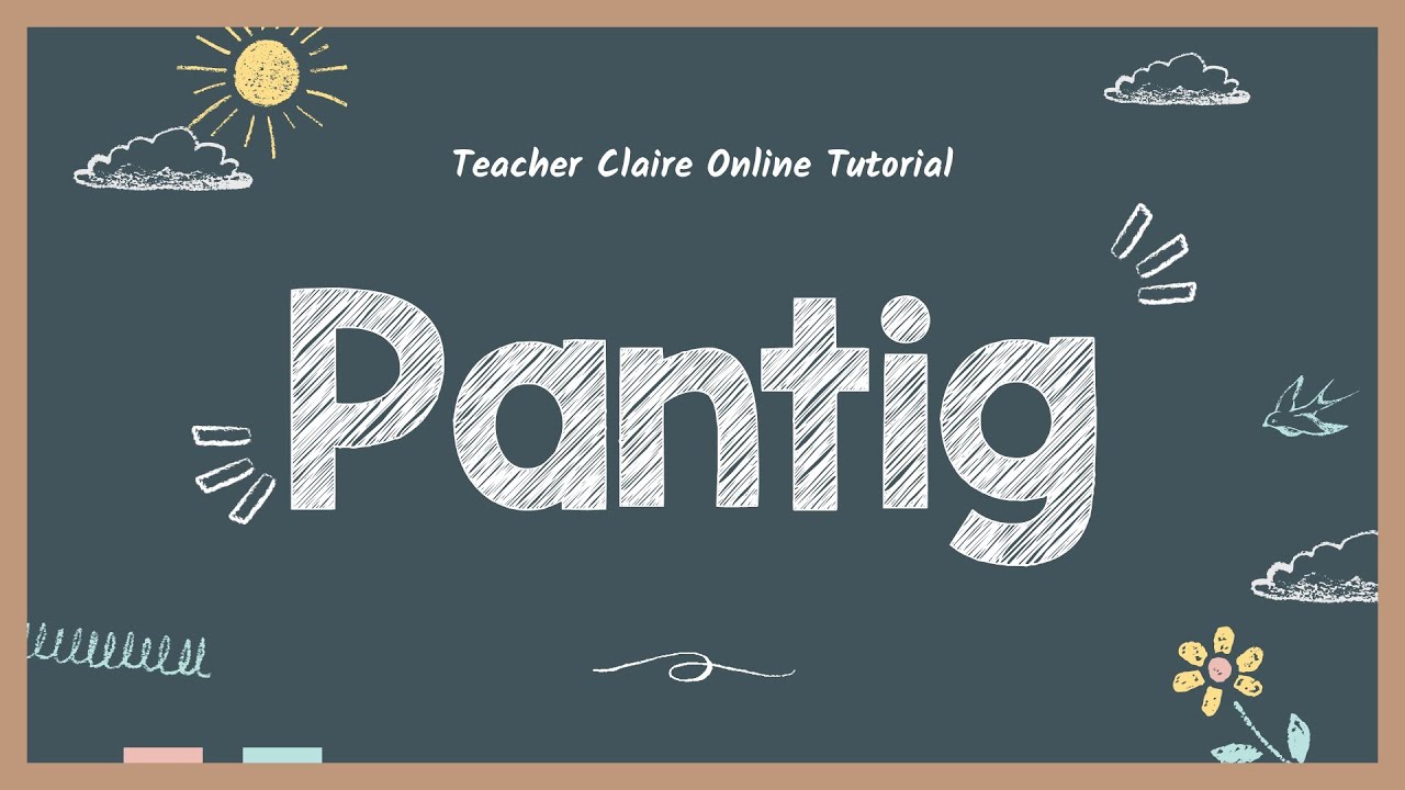 Pagsasanay ng PAGBASA ng mga PANTIG - YouTube