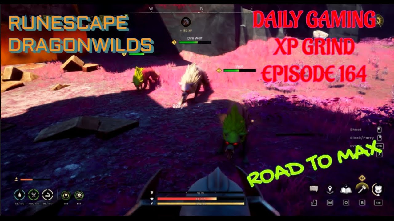 RuneScape Dragonwilds Road To Max - Daily Gaming Gameplay XP Grind ...