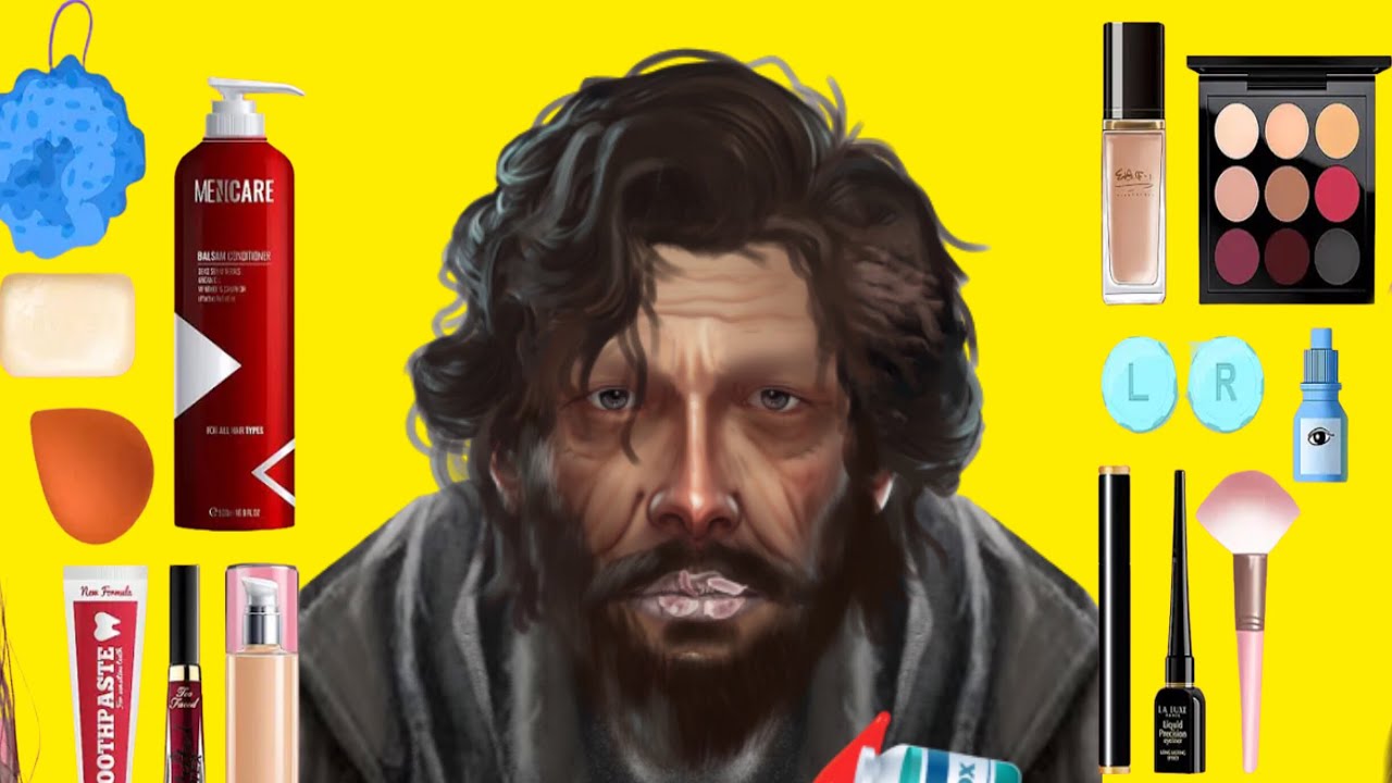 Asmr Blackhead Removal for 70 years old homeless man | Skin Care ...