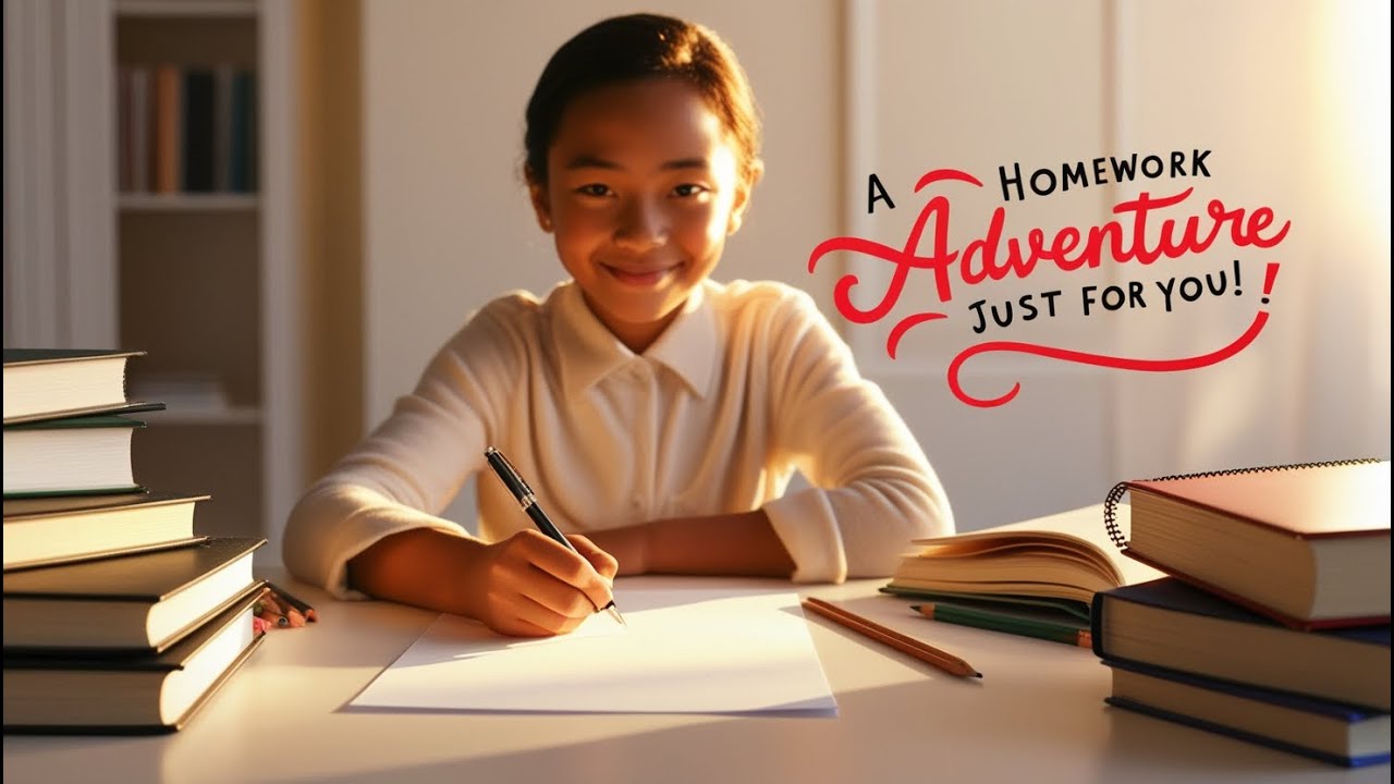 The Homework Adventure: A Fun Learning Journey for Kids! Educational ...