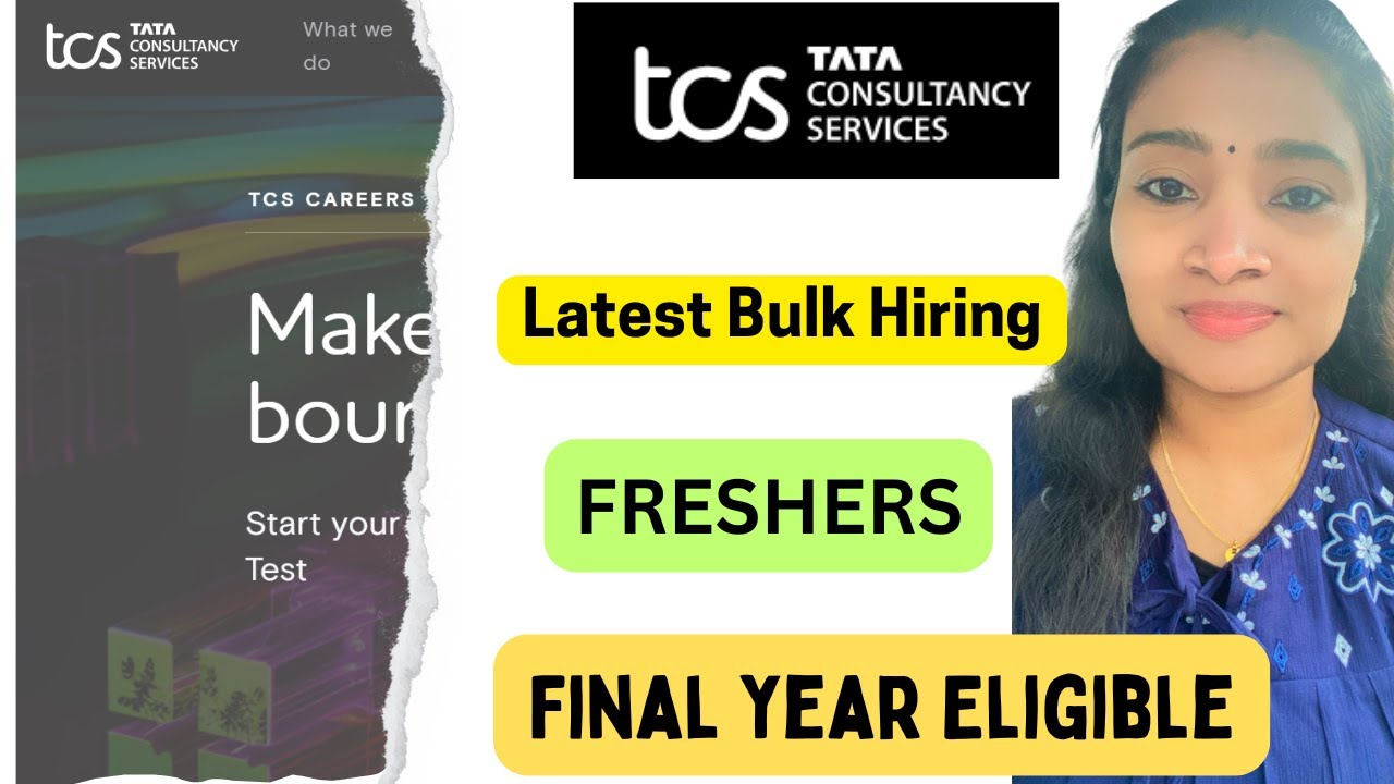 TCS Recruitment 2025 | Mass Hiring | TCS Job Vacancy 2025 | TCS NQT ...
