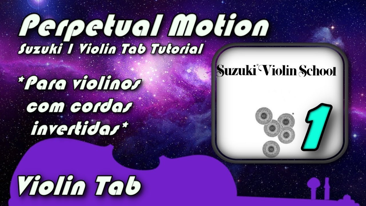 Perpetual Motion Suzuki 1 Violin Tab Tutorial - YouTube