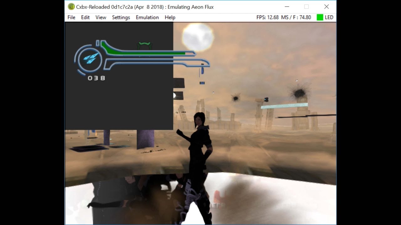 Cxbx-Reloaded Xbox Emulator - Æon Flux Ingame! (0d1c7c2) - YouTube