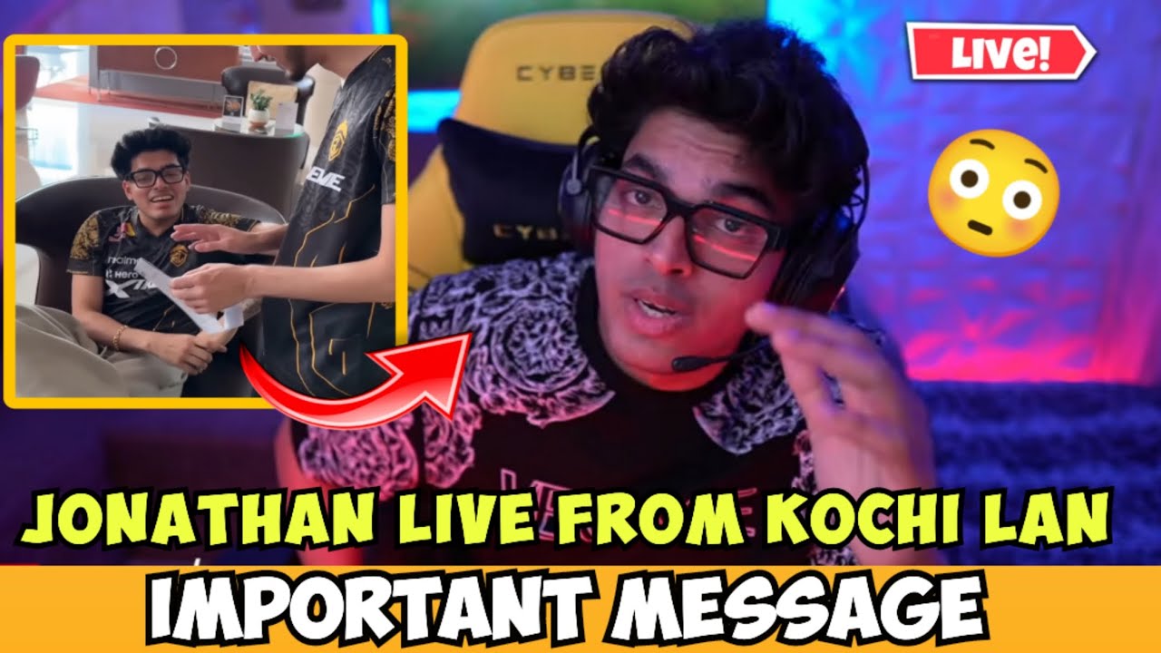 Jonathan Live From Kochi 😱 Big Message to Fans 💛 Spower Calls Hector ...