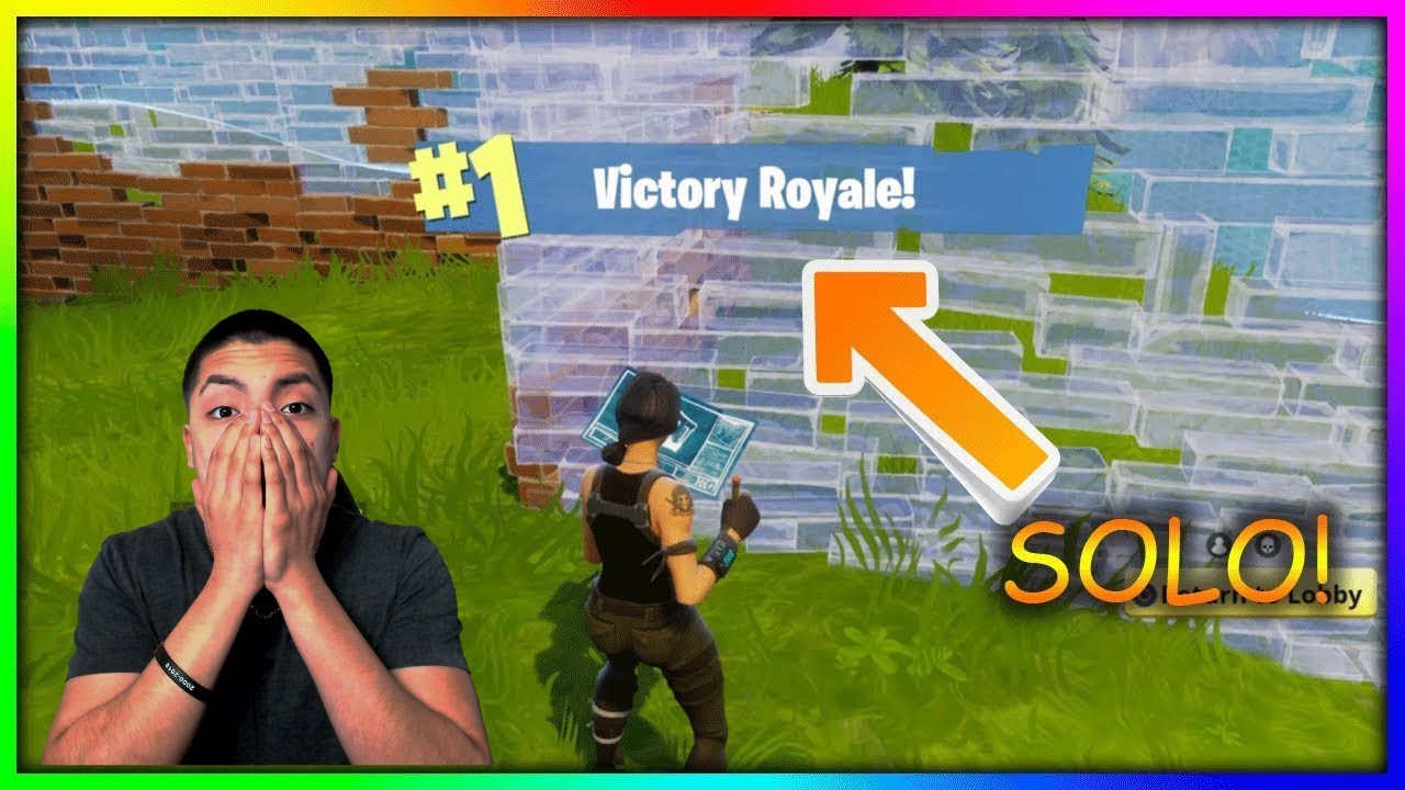 MY FIRST EVER SOLO WIN ON FORTNITE!!!!!!!! - YouTube