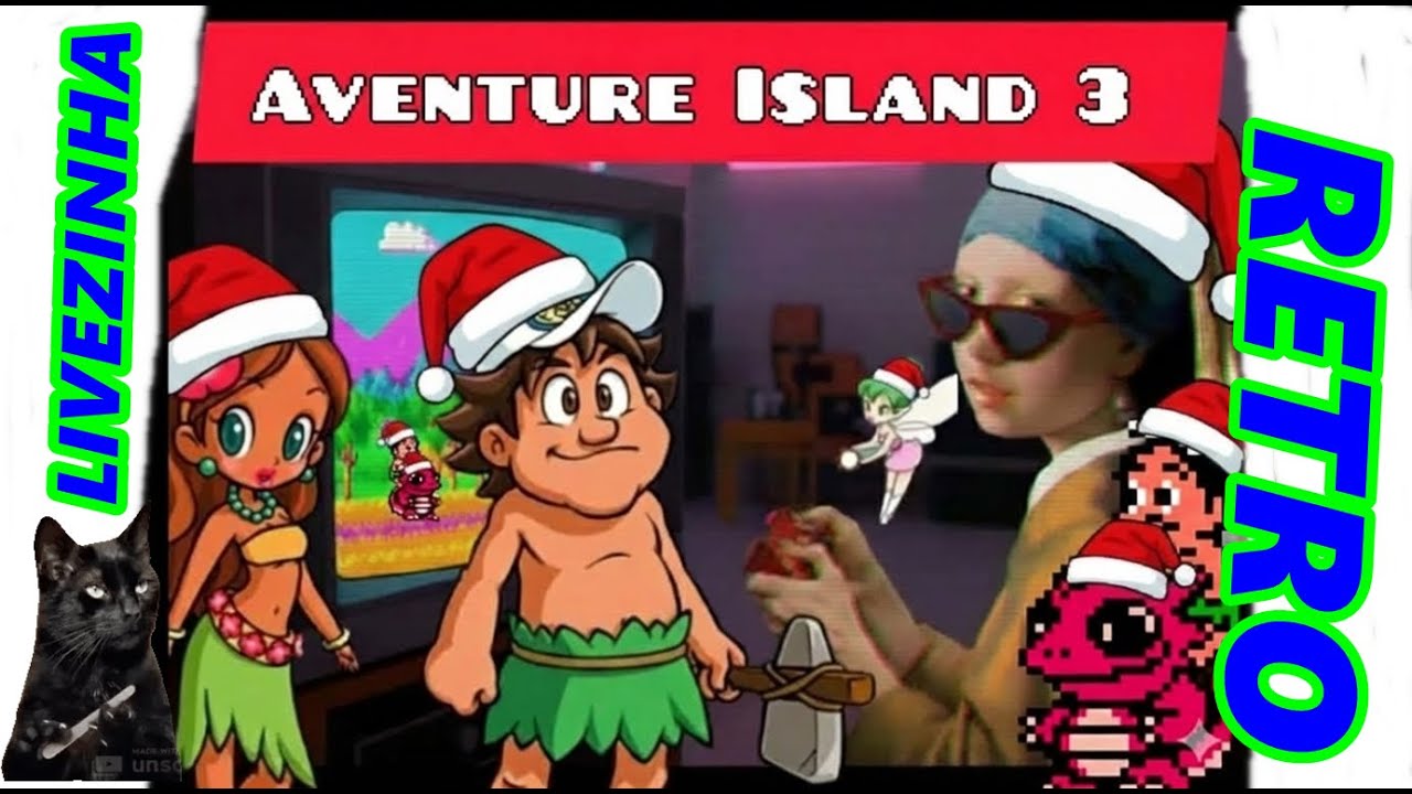 Adventure Island III – Gameplay Nostálgico no NES / 8-Bit - YouTube
