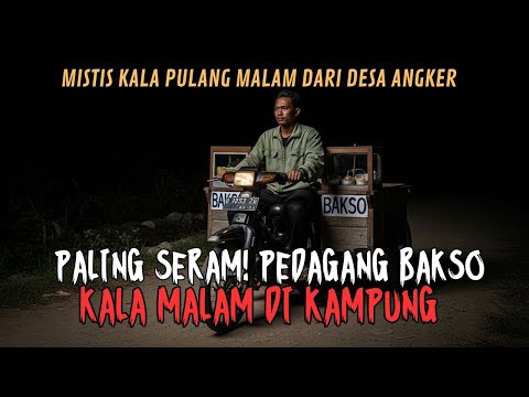 PALING SERAM! KISAH MISTIS PEDAGANG BAKSO KELILING KALA MALAM