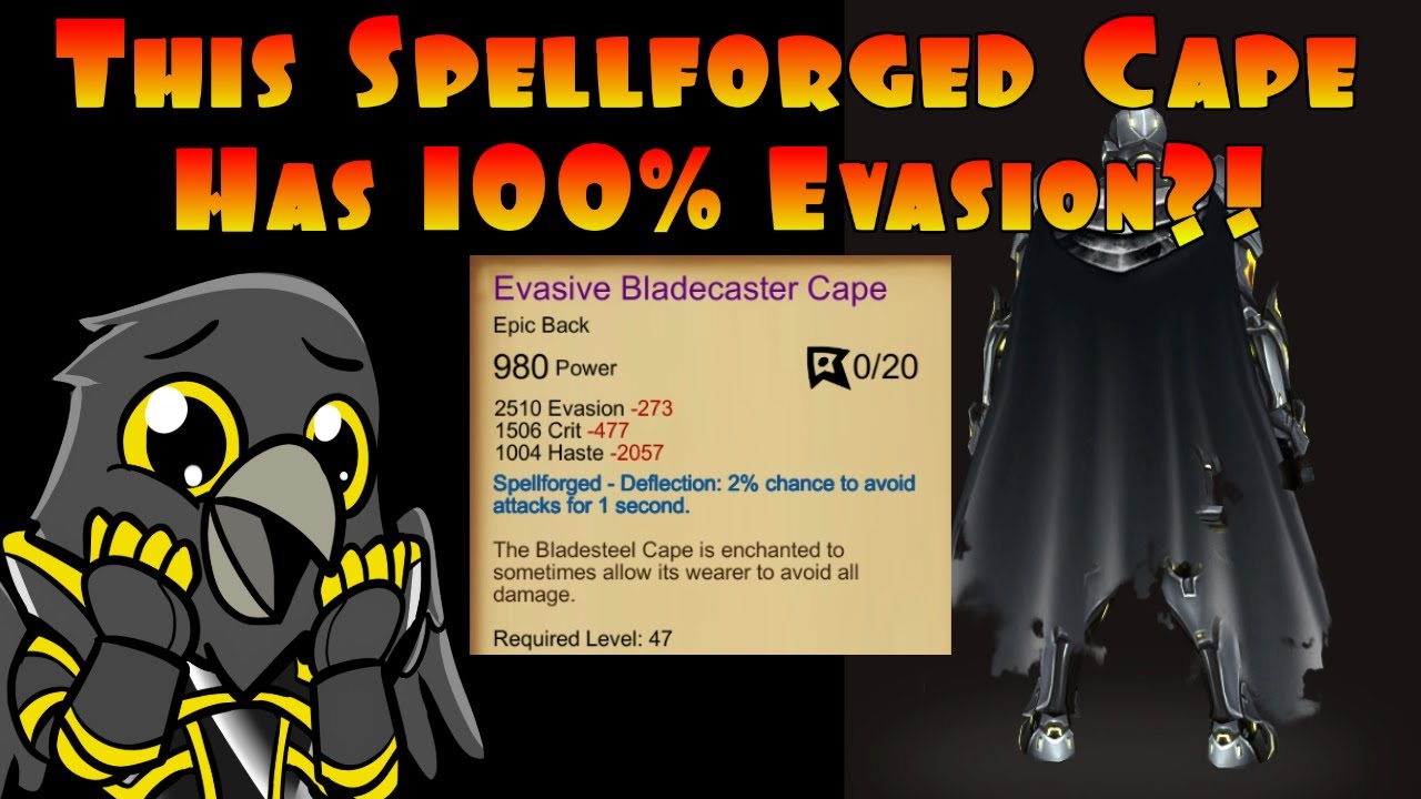 AQ3D New Armor Set With NEW Spellforged Cape! (Full Bladecaster ...