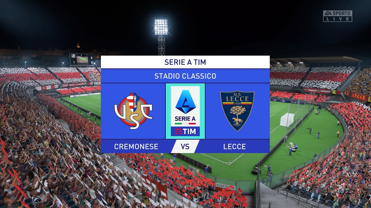 Cremonese vs Lecce (04/02/2023) Serie A FIFA 23 - YouTube