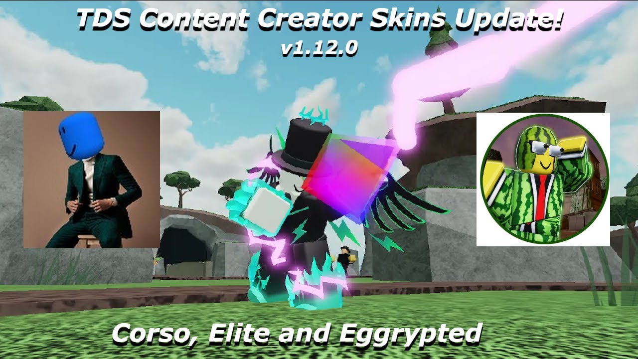 New TDS Content Creator skins! | ROBLOX | NetixTM - YouTube
