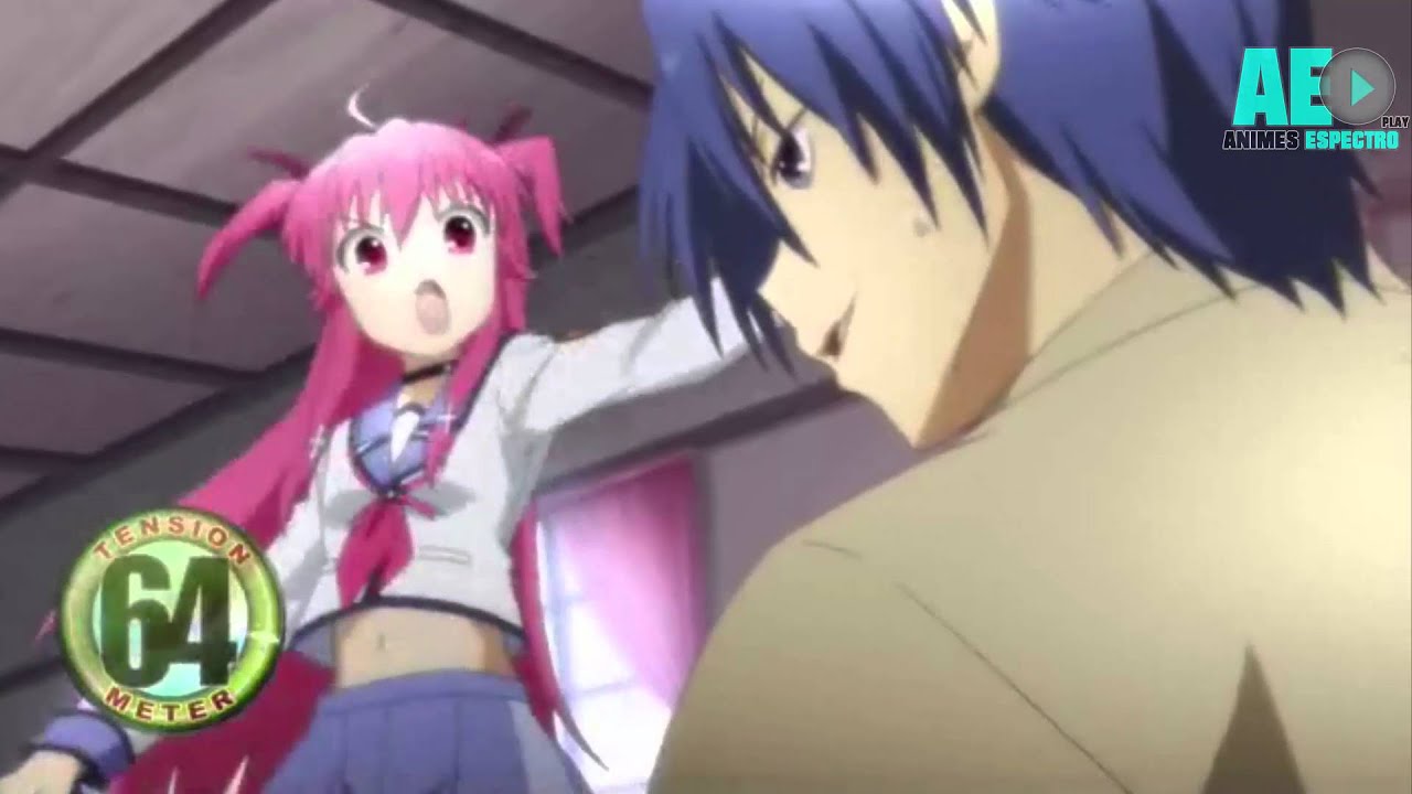 「AMV」Angel Beats「Nightcore - Angel With A Shotgun」 - YouTube