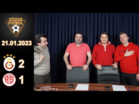 Galatasaray  2-1 Antalyaspor   |  Lideri Durdurabilen Yok | Sözde Futbol 21.01.2023