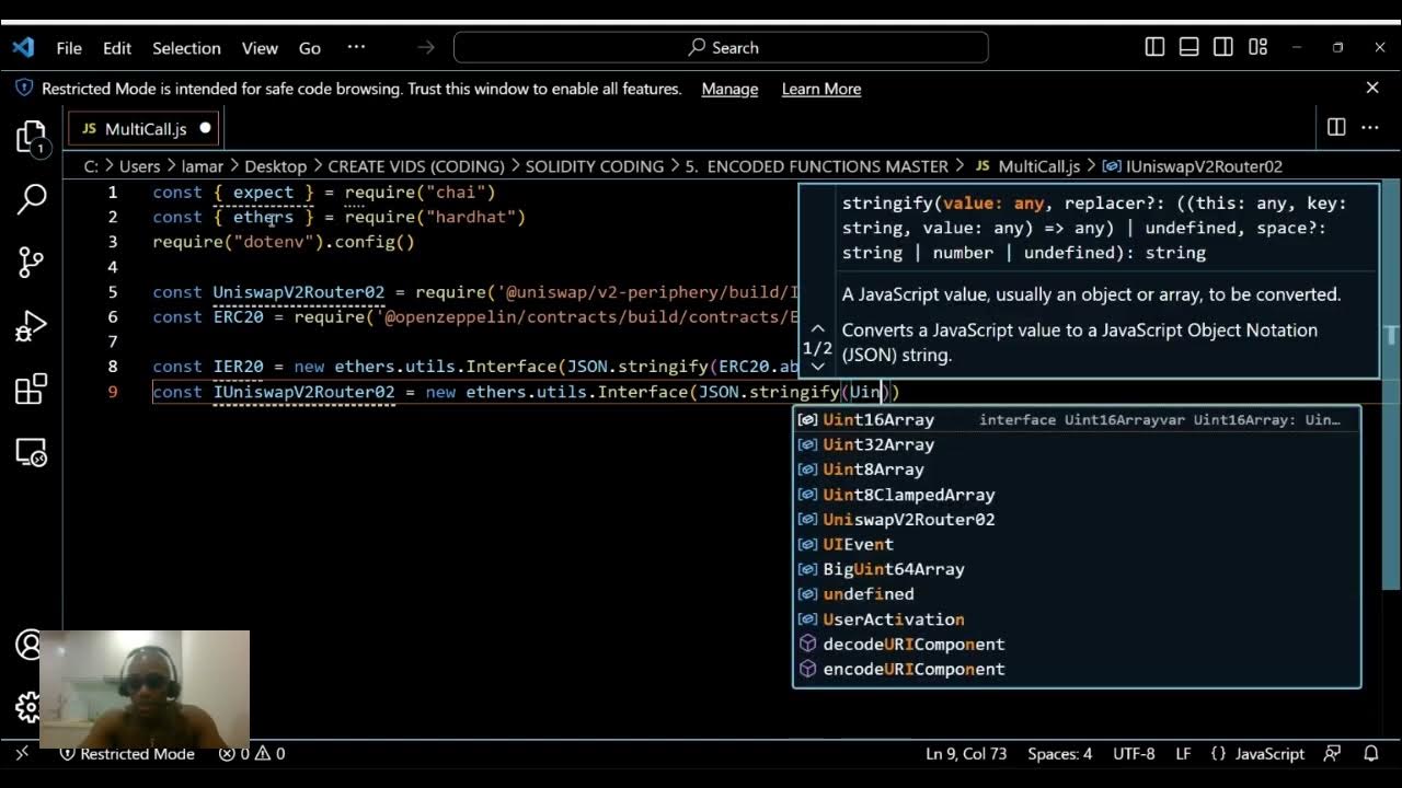 Learning Solidity Smart Contract Coding: My Journey as a Newbie - YouTube