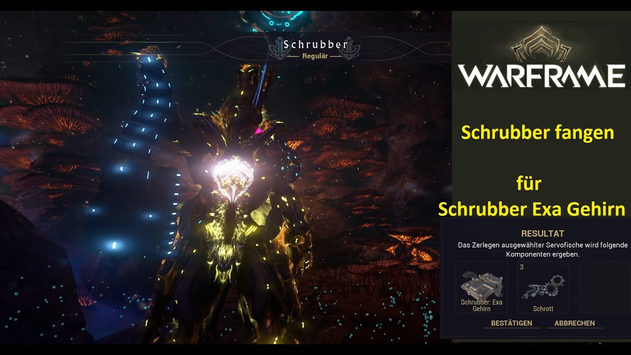 Warframe Schrubber fangen für Schrubber Exa Gehirn (Deutsch) - YouTube