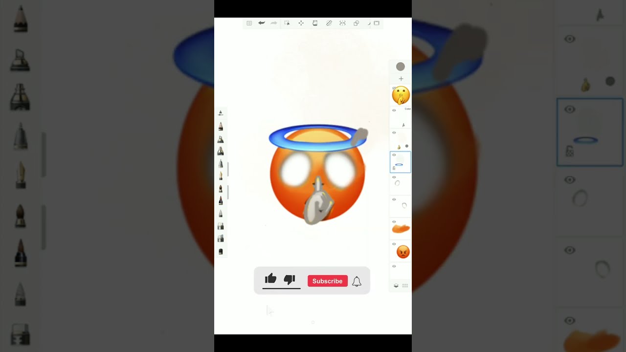 Tik Tok Emoji Recreation | Tik Tok Designing Emoji | TikTok Challenge ...