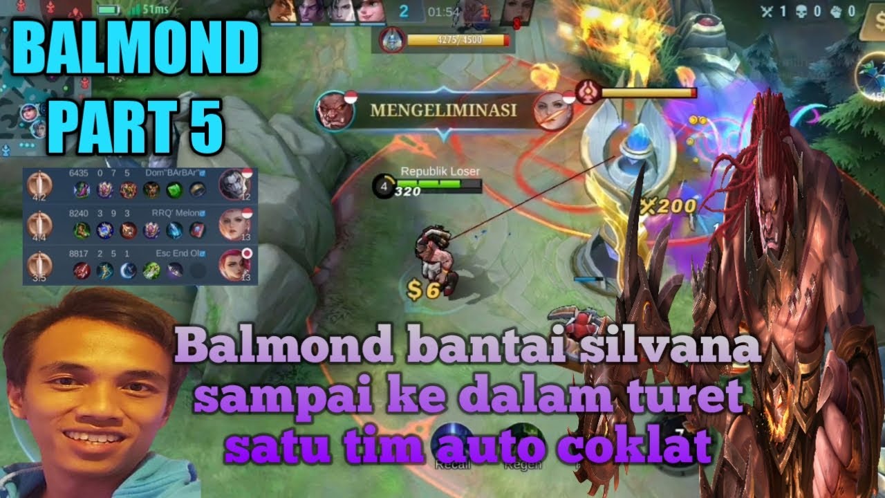Tutorial cara balmond bantai silvana di exp line ! Balmond best build ...