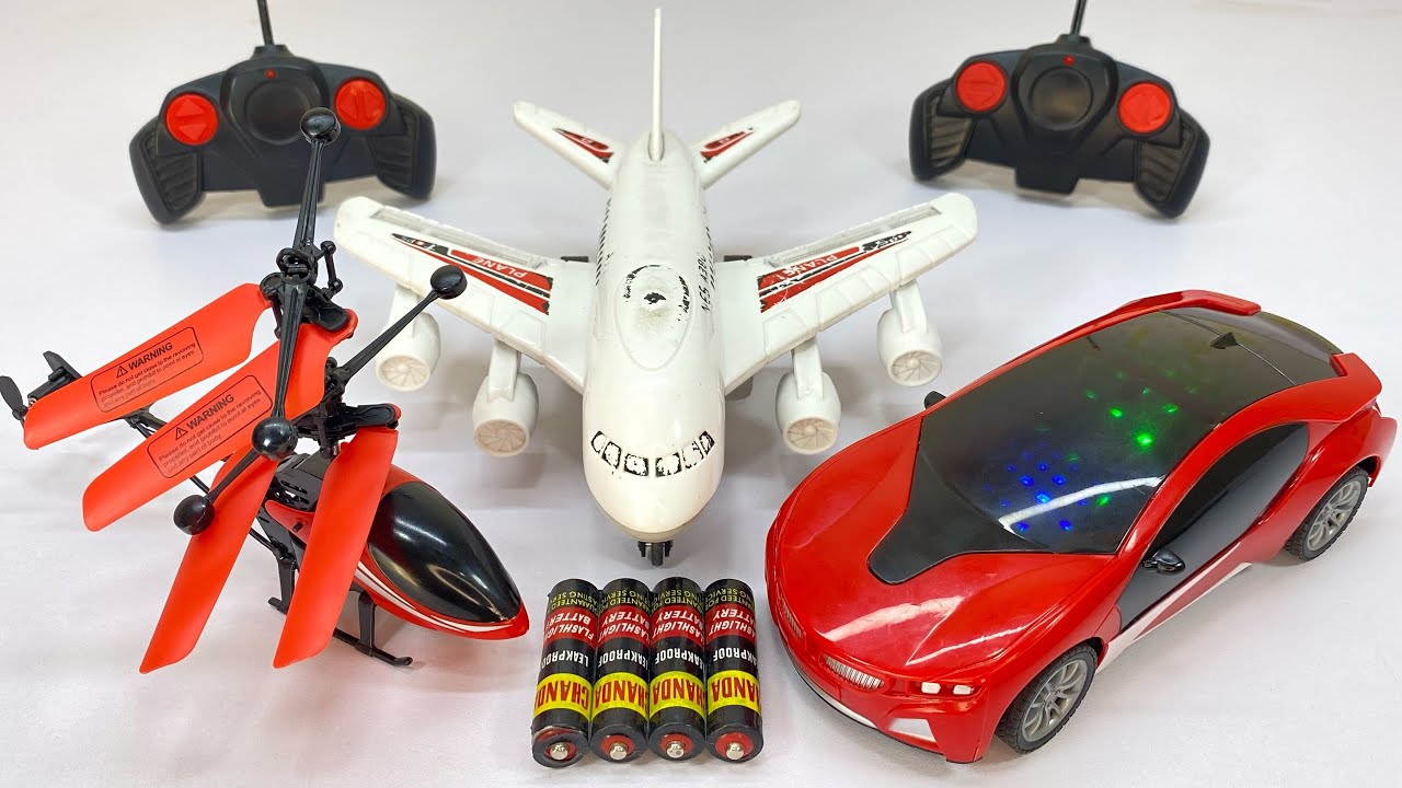 New Radio Control Flying Helicopter and 3D Light RC Car with a380 Model ...