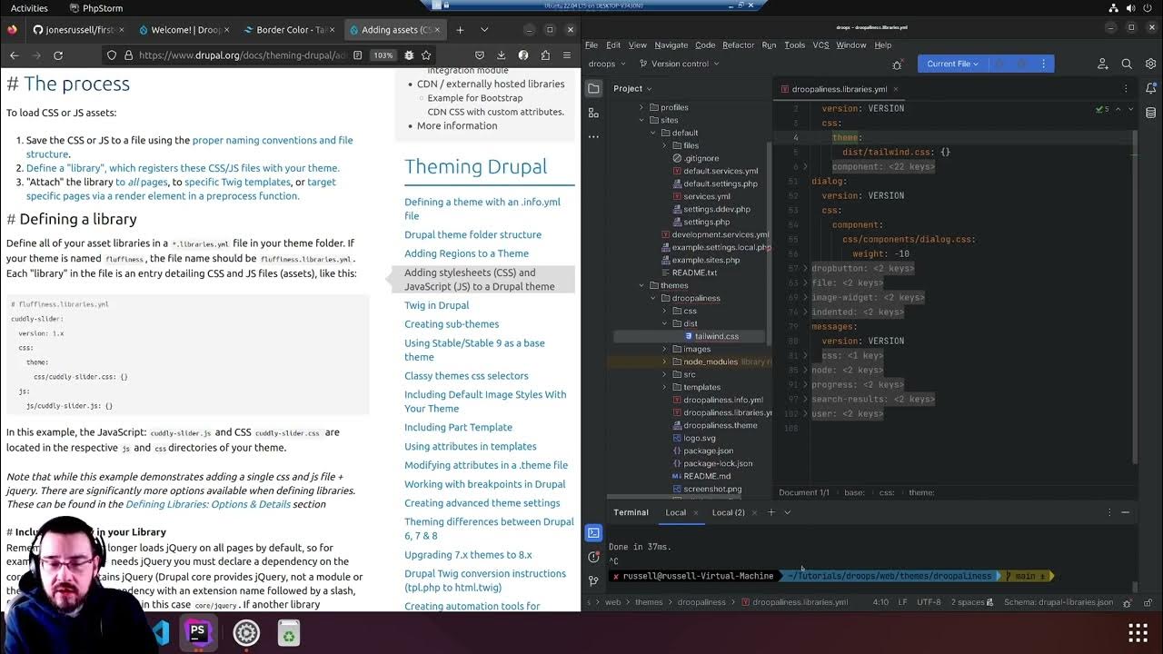 Drupal 10 Debug Tailwindcss Youtube