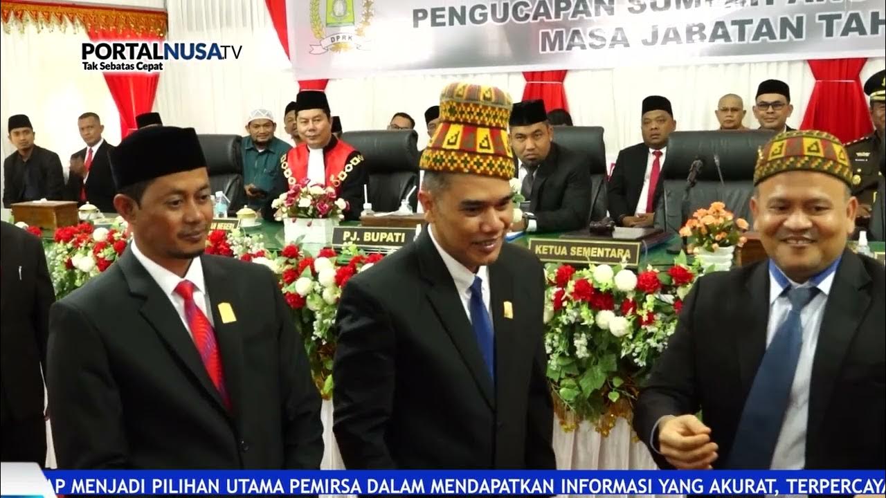 Duet PAN dan PA Jadi Pimpinan Sementara DPRK Aceh Besar - YouTube