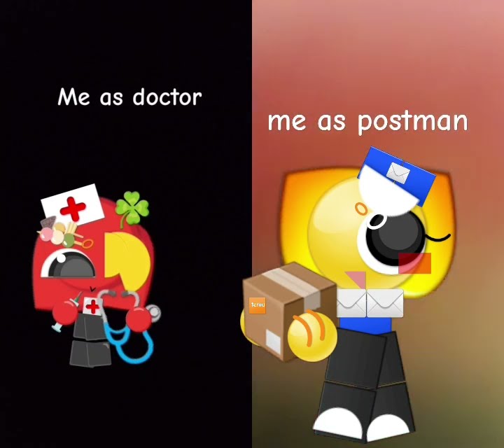 ||me as postman! ️|| original #emojicat #postman - YouTube