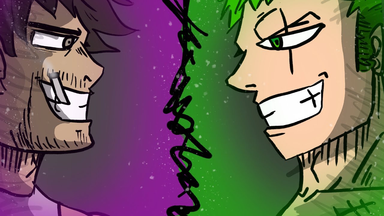Zoro vs. Yami fan animation - YouTube