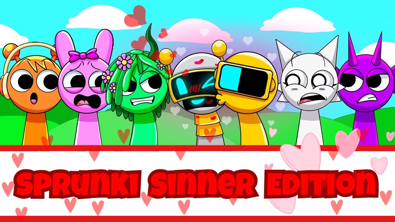 Sprunki Sinner Edition - All Reactions/incredibox - YouTube