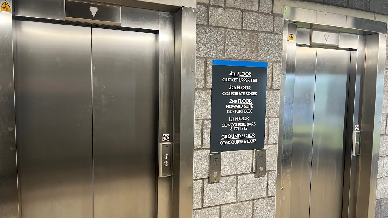 2019 Kone Monospace Lifts at Headingley Cricket Ground - YouTube