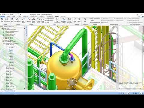 E3D Hướng dẫn tạo Pipe slope | OSEngineering - YouTube