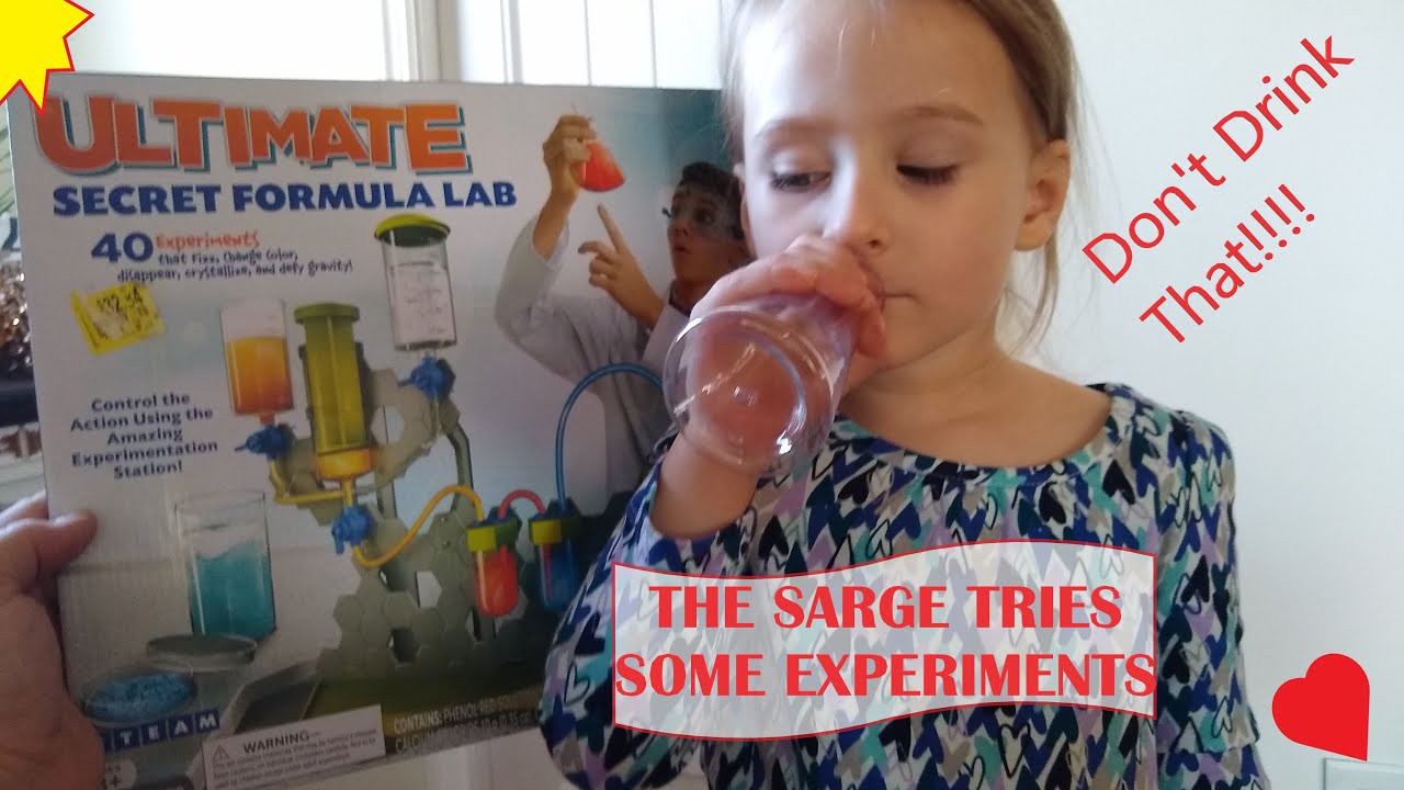 The Sarge and Friends experiment with the Ultimate Secret Formula Lab ...