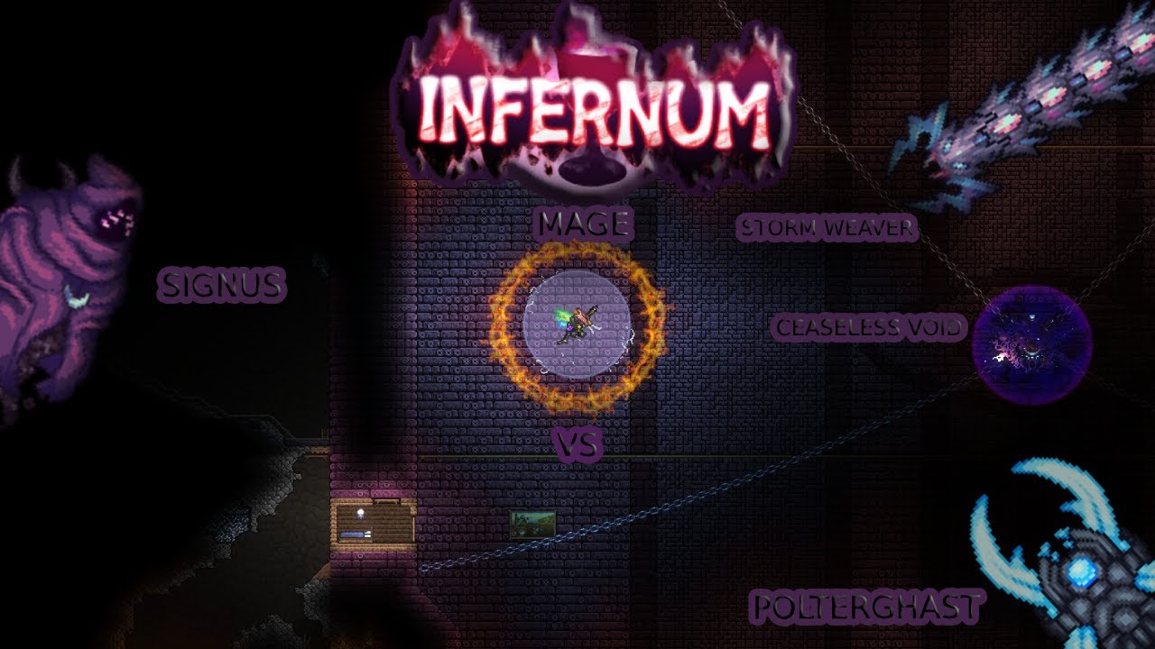 terraria calamity infernum mode mage guide part 4 - YouTube
