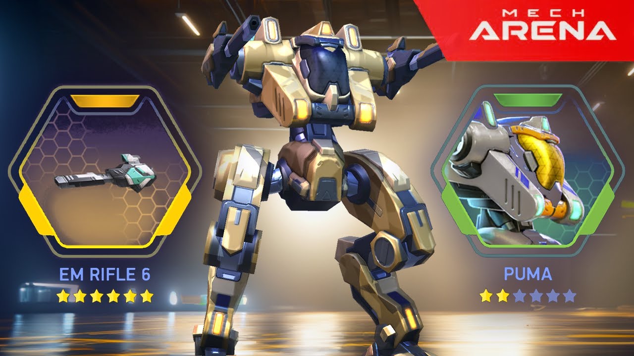There is no right to make a Mistake! Puma and EM Rifle | Mech Arena ...