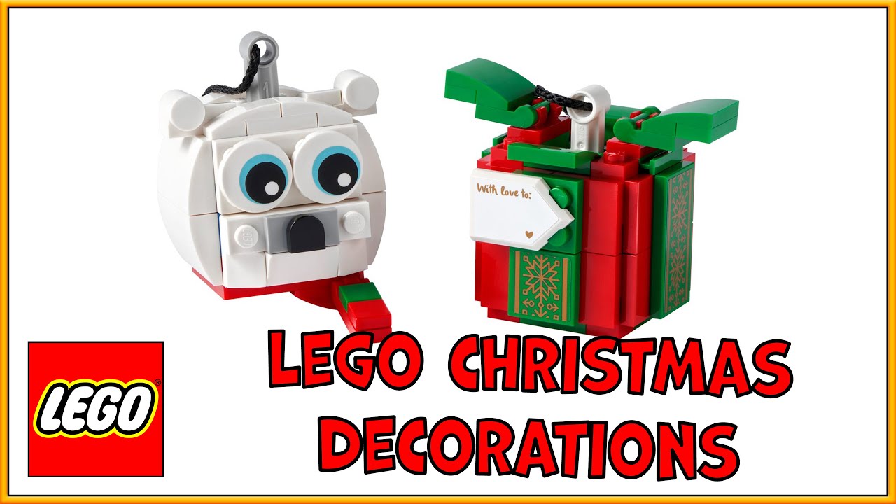 SPEED BUILD of LEGO Christmas Decorations 854050 2021 - YouTube