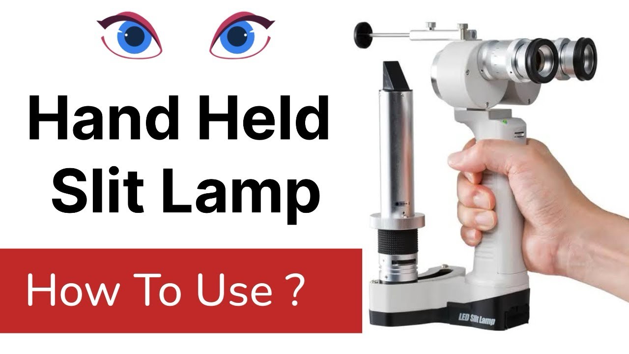 Hand Held Slit Lamp | Portable Slit Lamp - YouTube