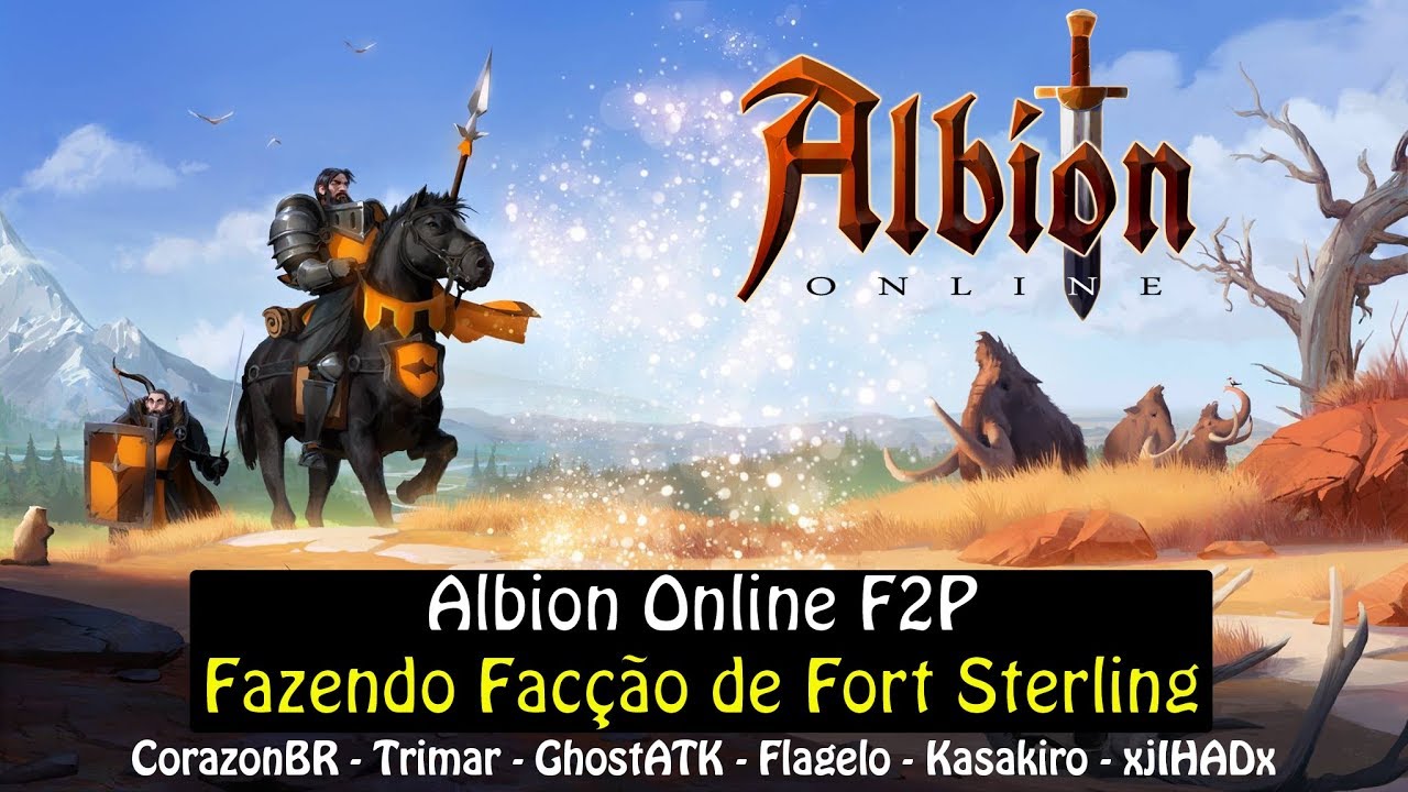 Albion Online F2P - Fazendo Facção de Fort Sterling - YouTube