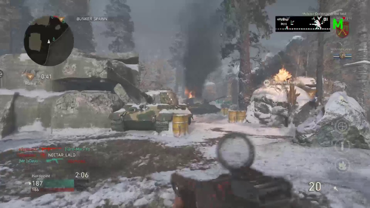 Cod ww2 rank - YouTube