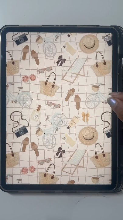 How to Create Seamless Pattern in Procreate - YouTube