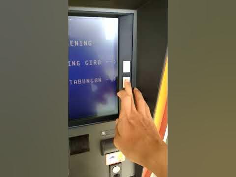 Tutorial mengambil uang di bank BRI - YouTube
