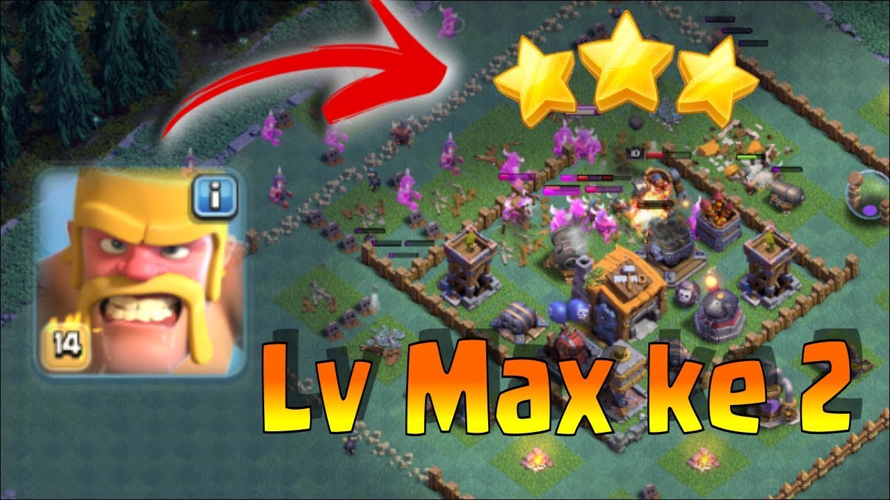 Strategi Pemakaian Rage Barbarian Max BH7 Builder Base ~ COC Indonesia ...